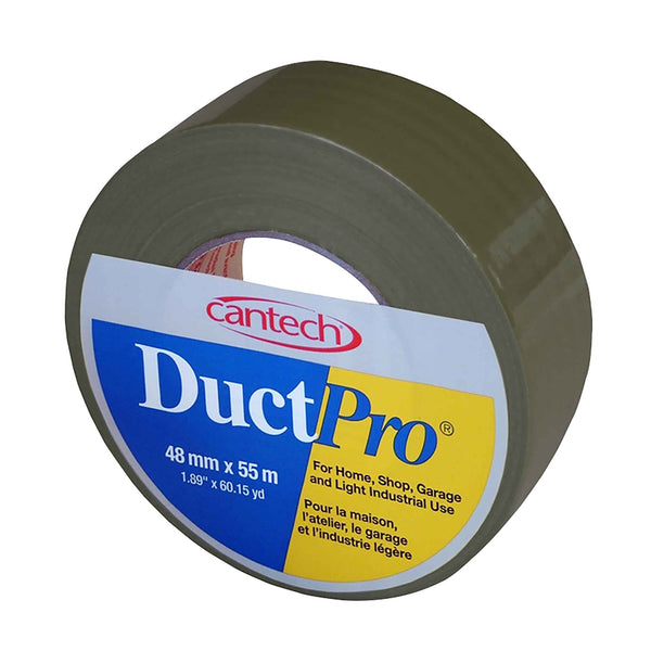 DuctPro Tape of 48 mm x 55 m, Olive Green - Matériaux JLS