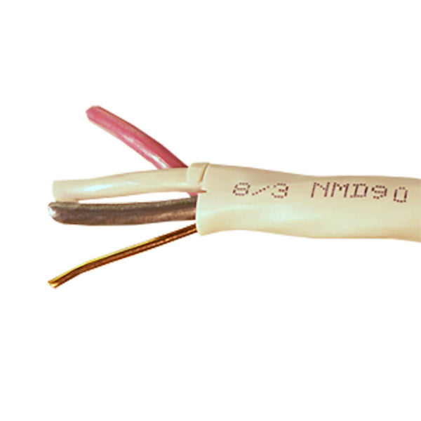 Fil domestique de construction NMD90 8/3 (7) STR en blanc, 75 m ...