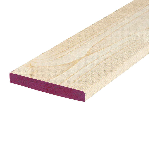 KD Spruce, 1" x 6" x 16' - Matériaux JLS