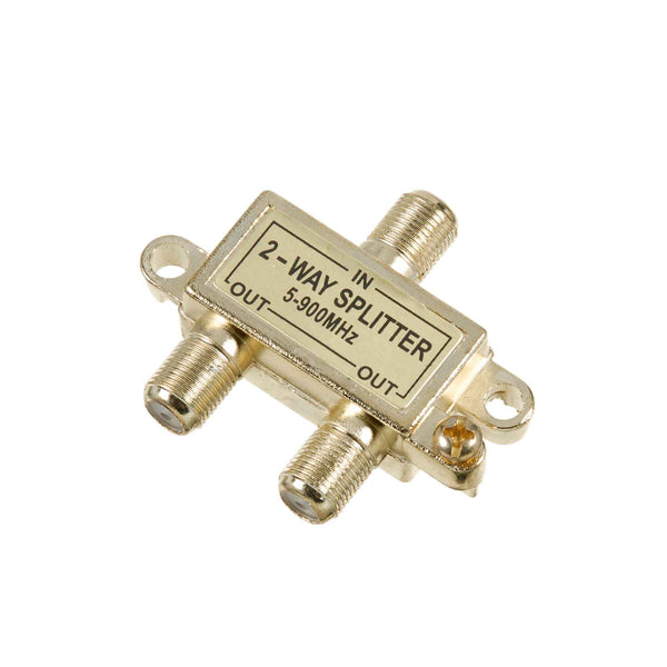 2-Way Splitter Gold, 1/Pack - Matériaux JLS