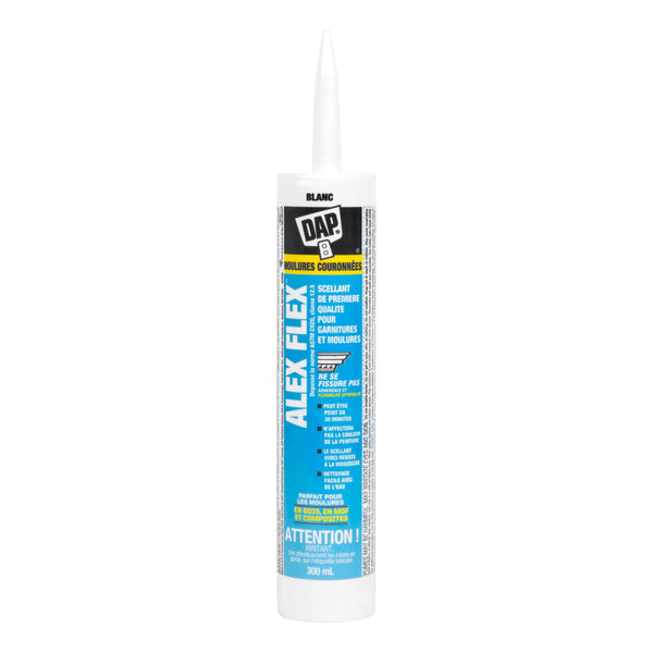 ALEX FLEX Premium Molding and Trim Sealant, 300 ml - Matériaux JLS