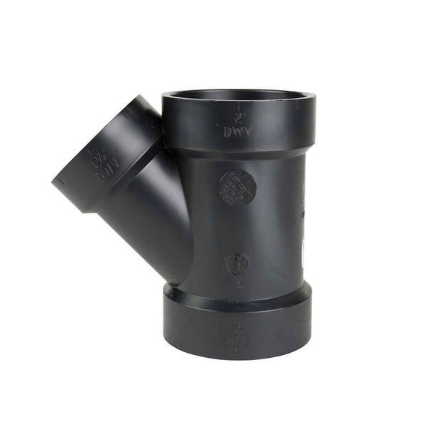 ABS-DWV 45˚ Wye «Hub», 2" x 1-1/2" - Matériaux JLS