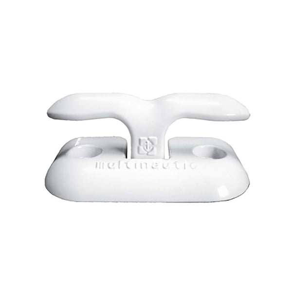 White Aluminum Flip-up Cleat, 6" - Matériaux JLS
