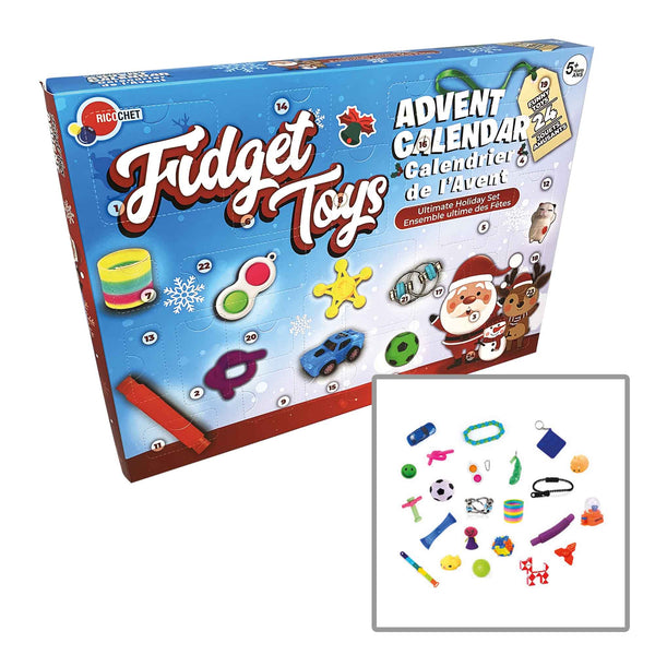 Fidget Toys Advent Calendar, 24 Toys - Matériaux JLS