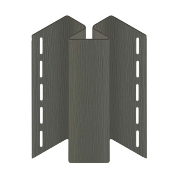 Vinyl Inside Corner Post in Castlemore Color, 10' x 1/2" x 1-3/8 ...