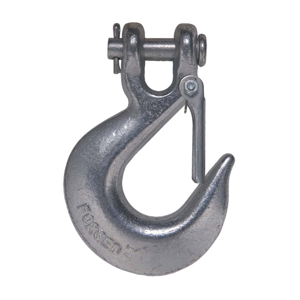 1/4" Clevis Slip Hook with Latch, Grade 40 - Matériaux JLS