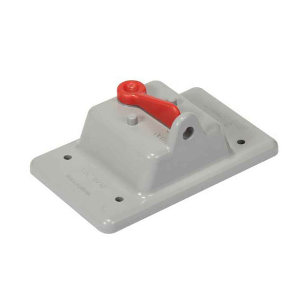VSC15/10 PVC F Series 1-Gang Weatherproof Toggle Switch Cover, Grey ...