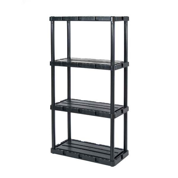 Knect-A-Shelf 4 Tier fixed height Shelving Unit, 24'' x 12'' x 48 ...