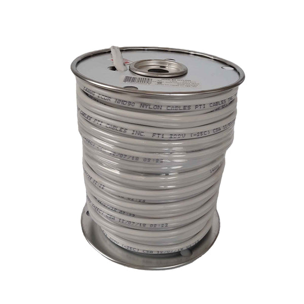 Fil domestique de construction NMD90 14/2 en blanc, 75 m - Matériaux JLS