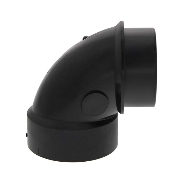 Coude de 90° ABS-DWV «mâle x femelle», 1-1/2" - Matériaux JLS