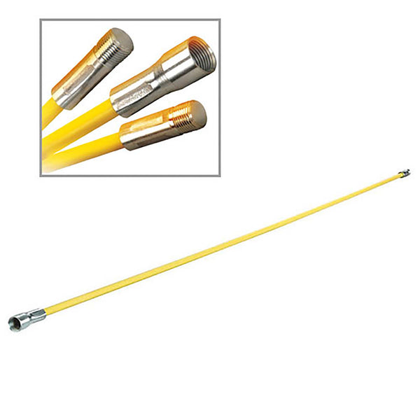 Flexible Fiberglass Chimney Rod, 3/8'' x 60'' - Matériaux JLS