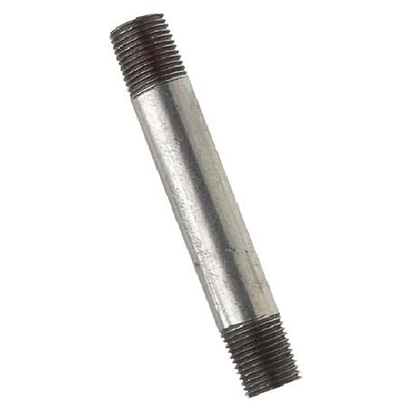 Mamelon en acier galvanisé, 1/8" x 2" - Matériaux JLS