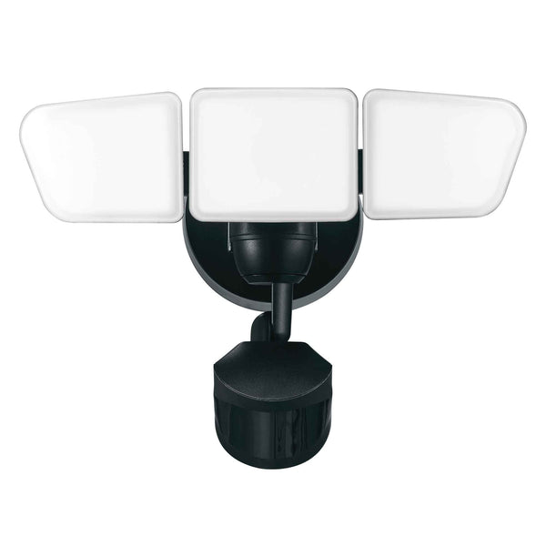 ColorSelect Wired 3-Light LED Security Light with 240° Motion Detector ...