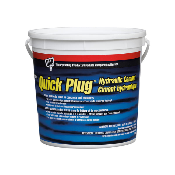 Quick Plug Hydraulic Cement, 5 kg - Matériaux JLS