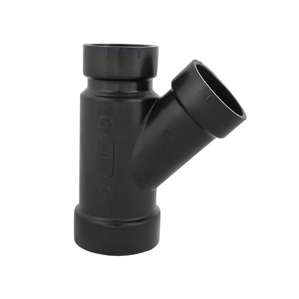 ABS-DWV 45˚ Wye «Hub», 2" x 1-1/2" x 1-1/2" - Matériaux JLS