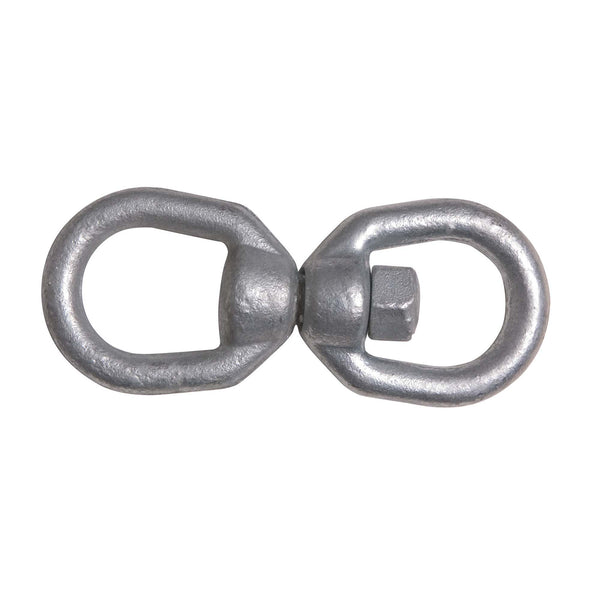 1/4'' Eye and Eye Galvanized Swivel - Matériaux JLS
