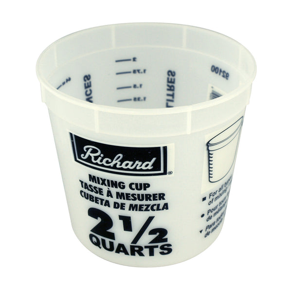 Mixing Cup 2.5 Quarts - Matériaux JLS