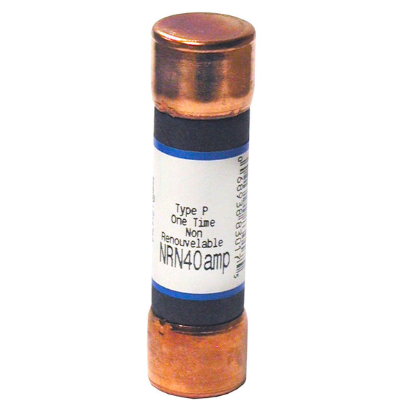 Type P NRN Brass Cartridge Fuse, 40 A / 250 V - Matériaux JLS