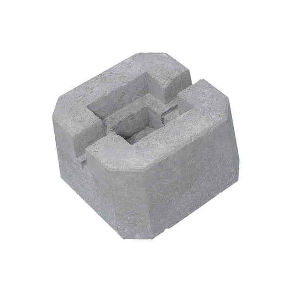 Grey Duo Deck Block, 6'' x 6'' and 4'' x 4'' - Matériaux JLS